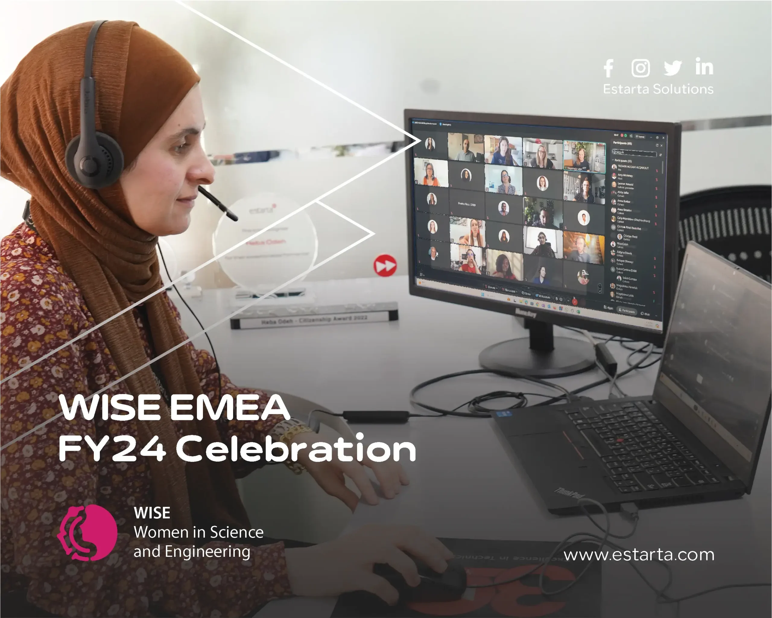 Estarta Joins WISE EMEA FY24 Celebration - Estarta