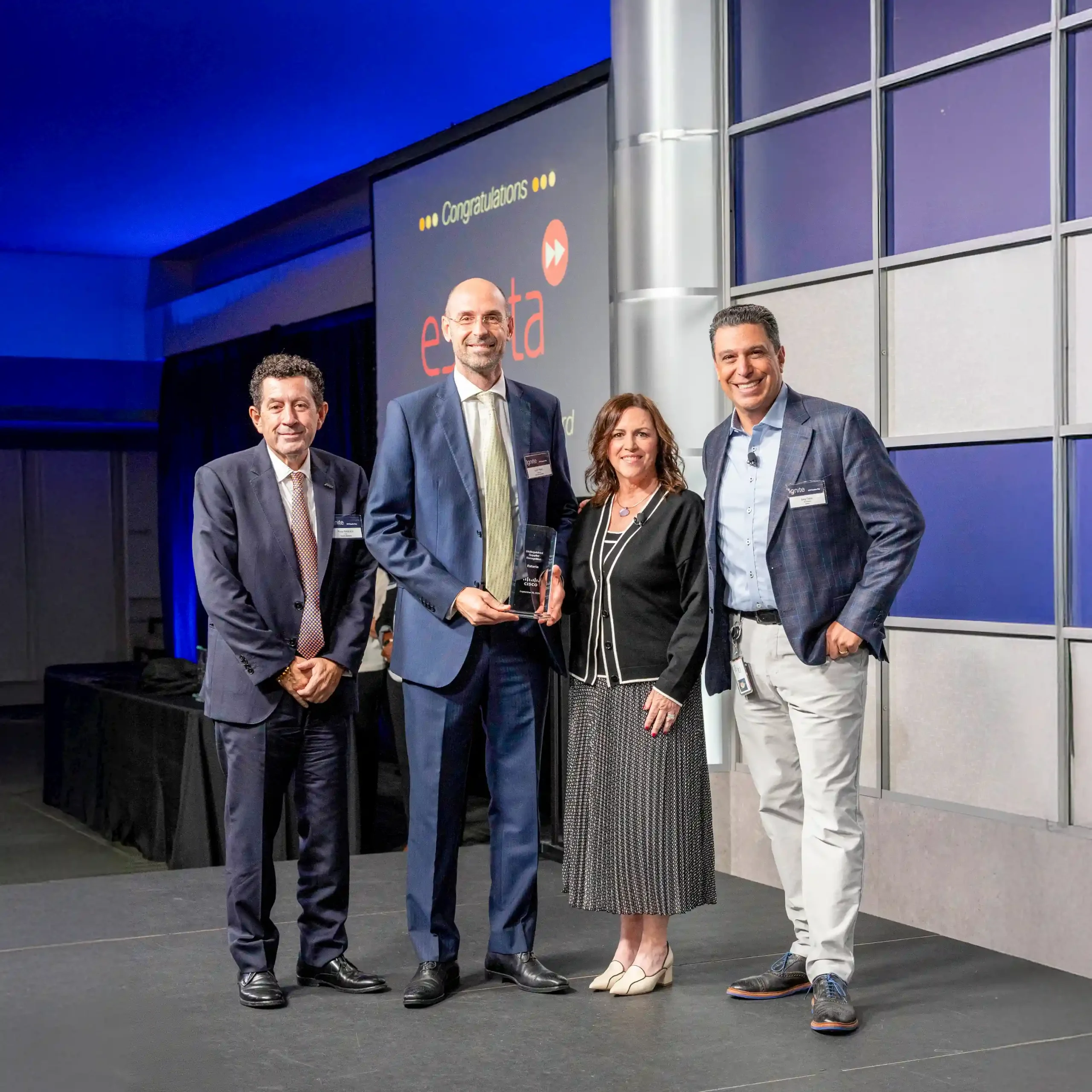 Estarta Named Cisco Systems’ Distinguished Supplier 2024 - Estarta